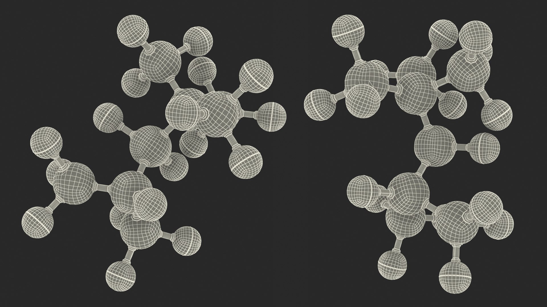 Octane Molecule Structure 3D Model - TurboSquid 2391466