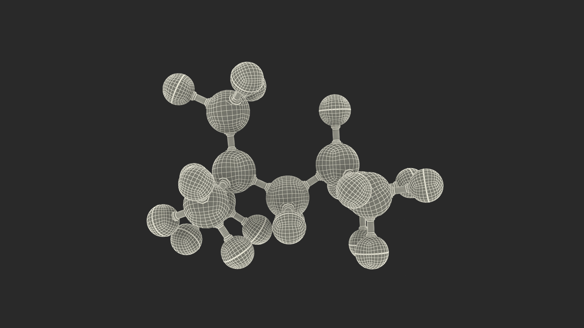 Octane Molecule Structure 3D Model - TurboSquid 2391466