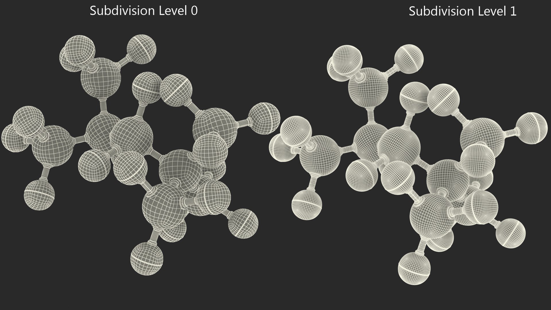 Octane Molecule Structure 3D Model - TurboSquid 2391466