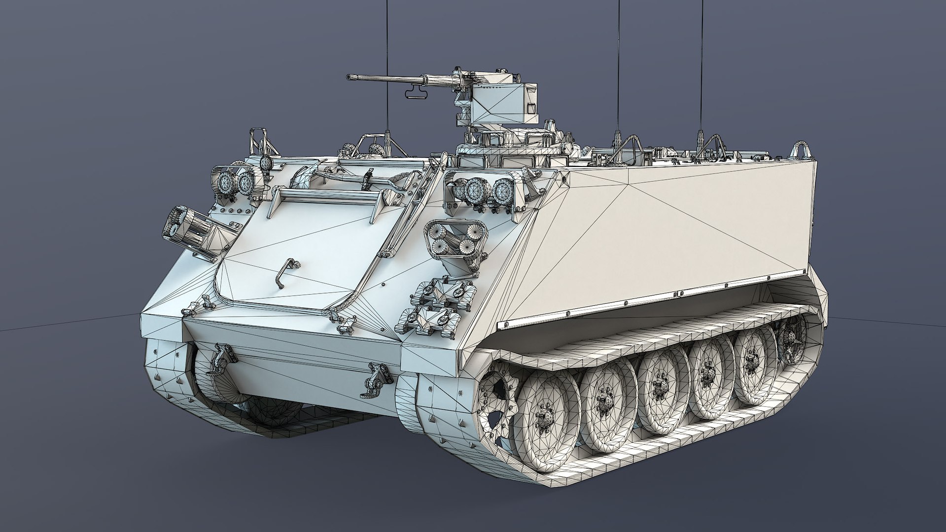 M113 APC Game Ready 3D - TurboSquid 2115318