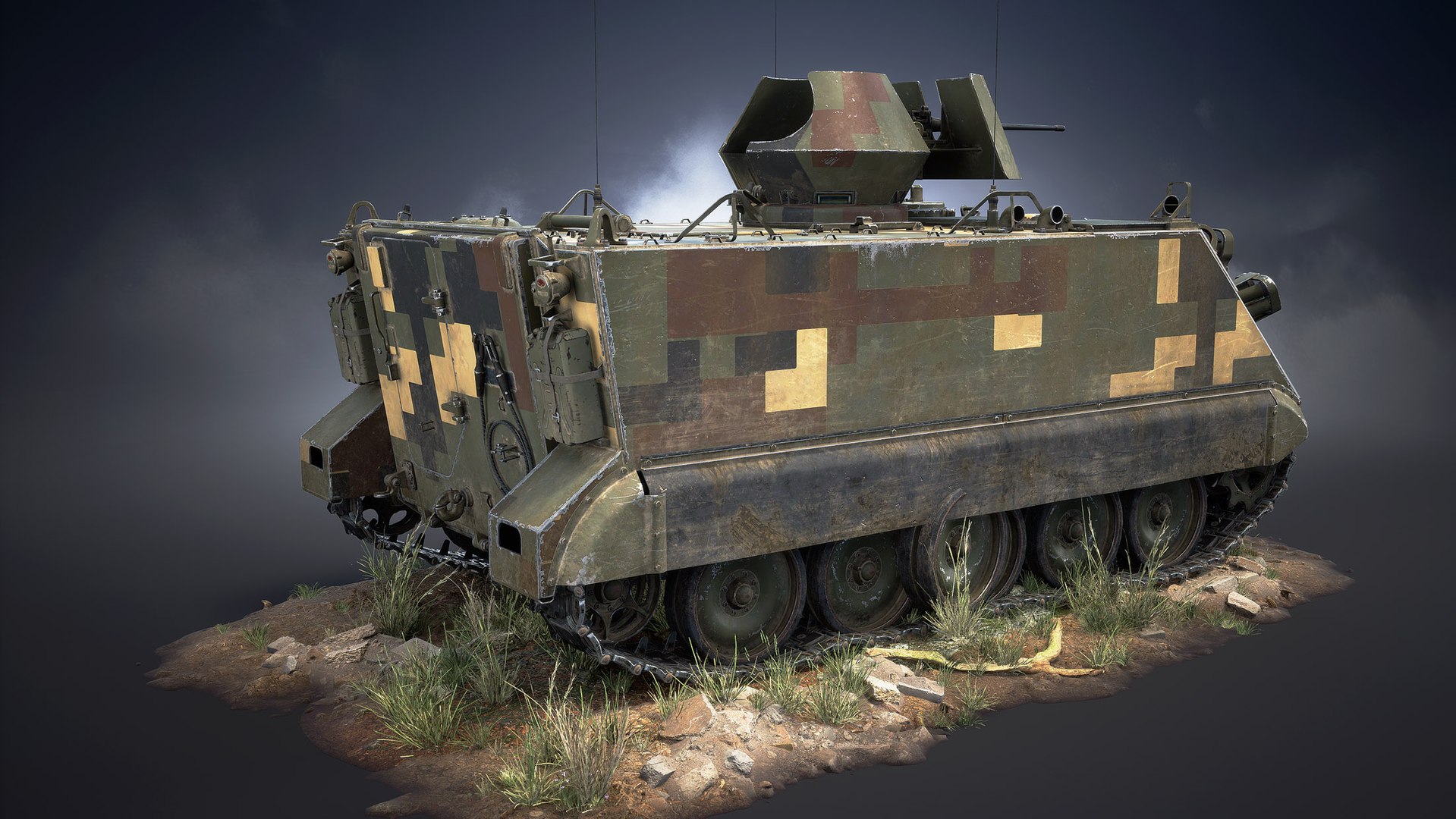 M113 APC Game Ready 3D - TurboSquid 2115318