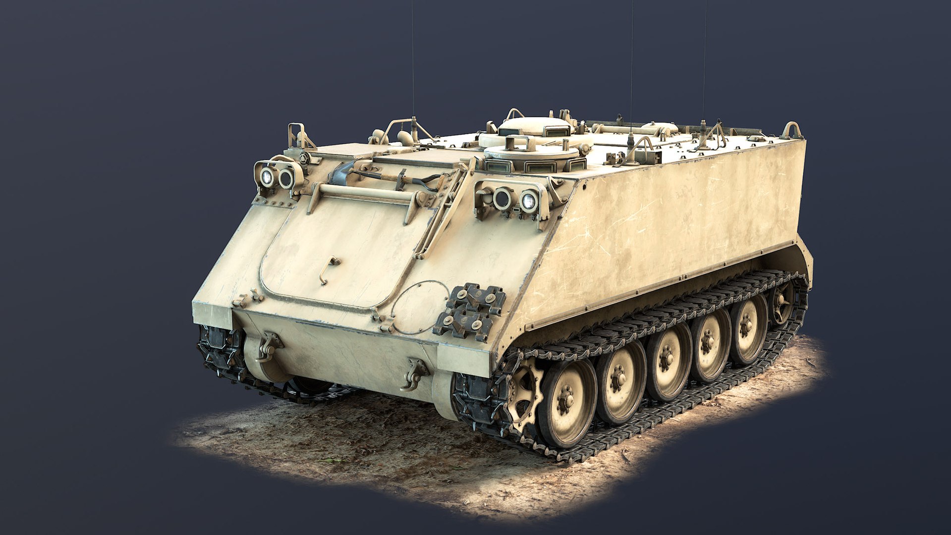 M113 APC Game Ready 3D - TurboSquid 2115318