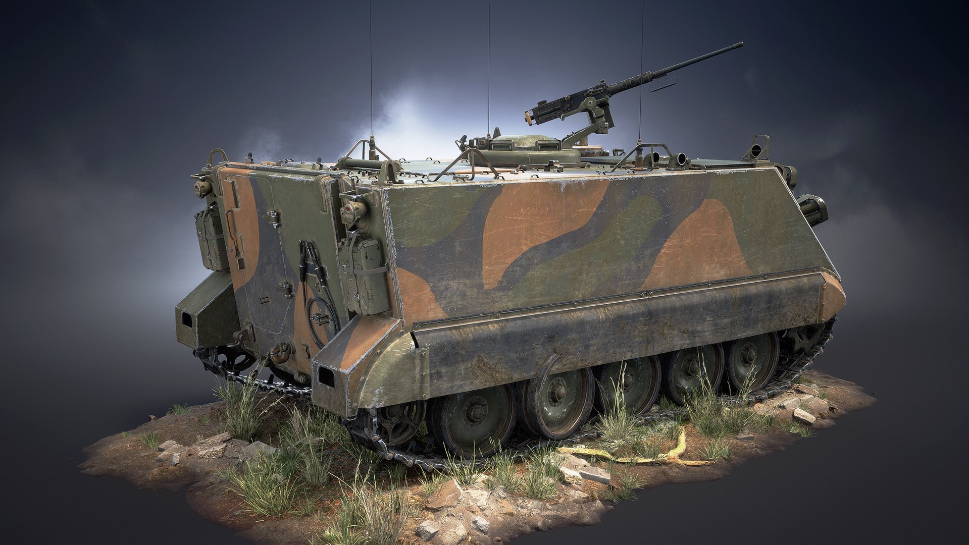 M113 APC Game Ready 3D - TurboSquid 2115318