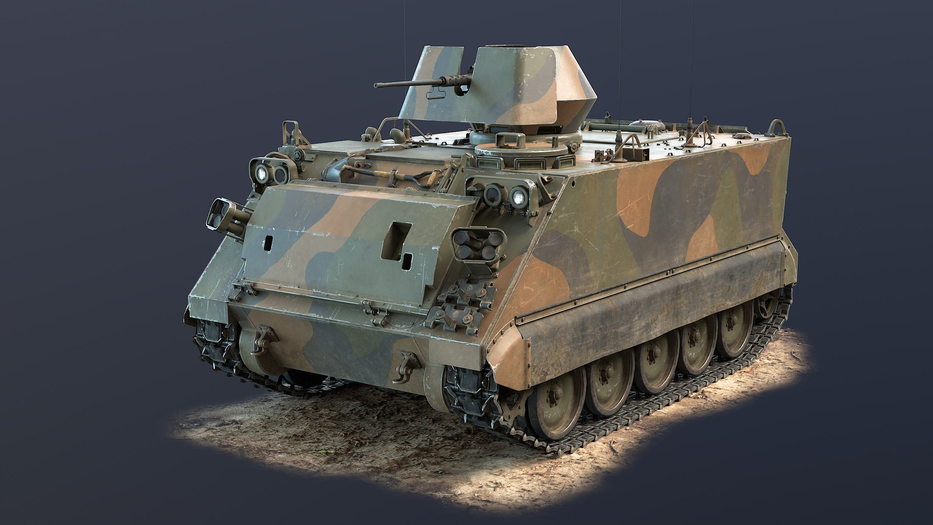 M113 APC Game Ready 3D - TurboSquid 2115318