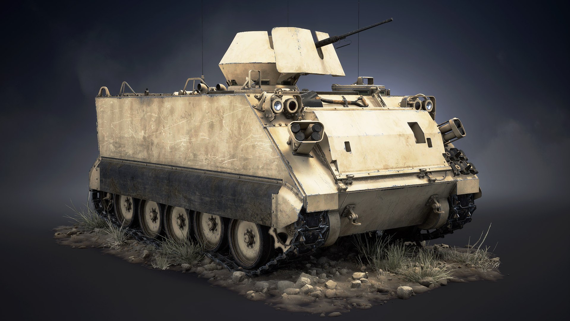 M113 APC Game Ready 3D - TurboSquid 2115318