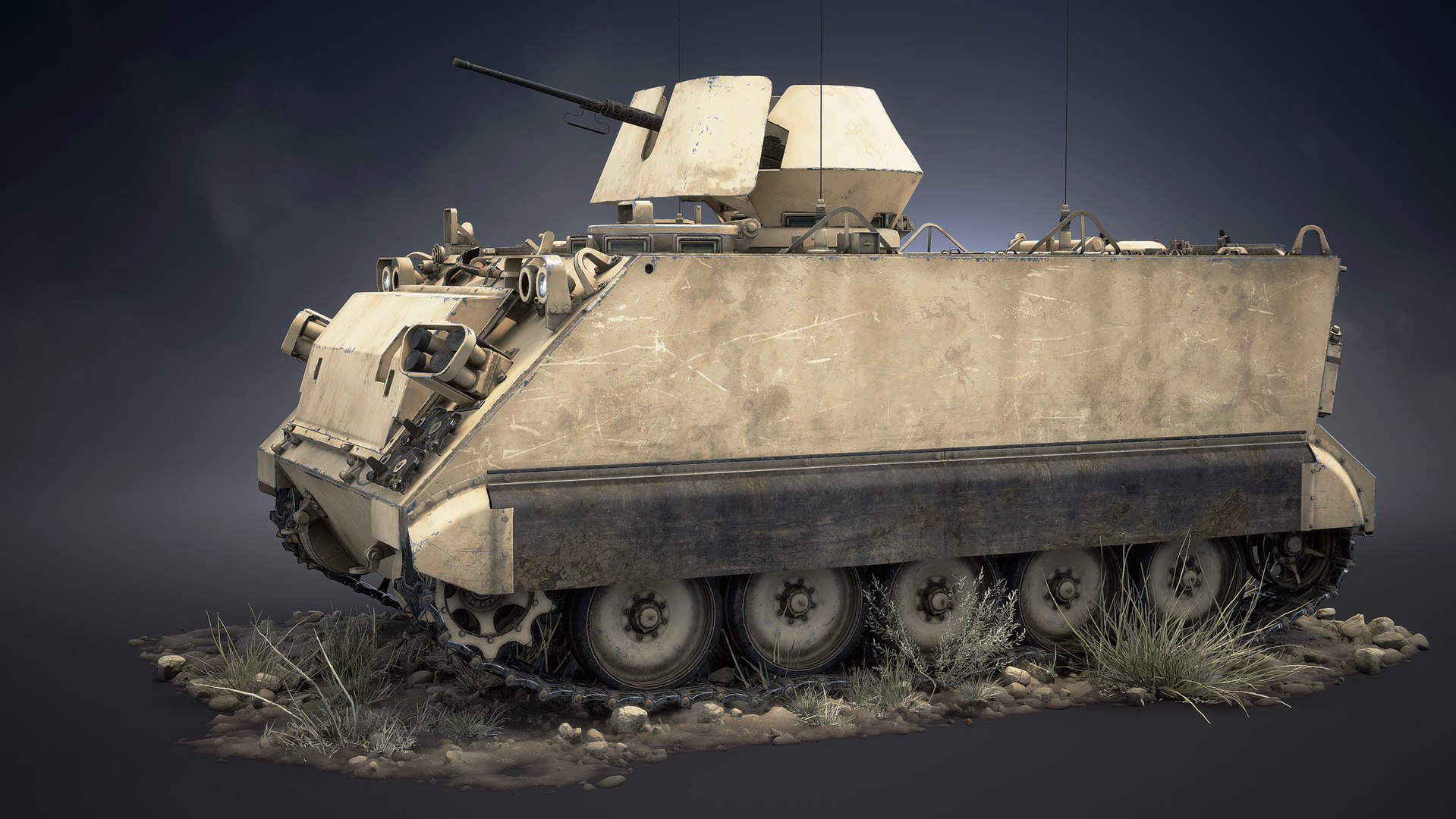 M113 APC Game Ready 3D - TurboSquid 2115318