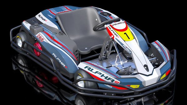 RiMO ALPHA2 Kart 3D - TurboSquid 1884843