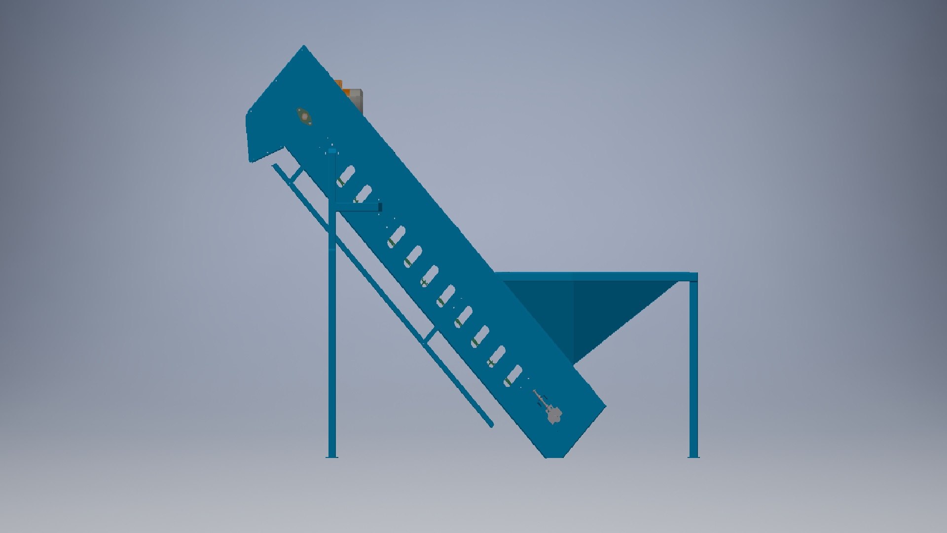 3D Chain Conveyor Assembly - TurboSquid 2255235