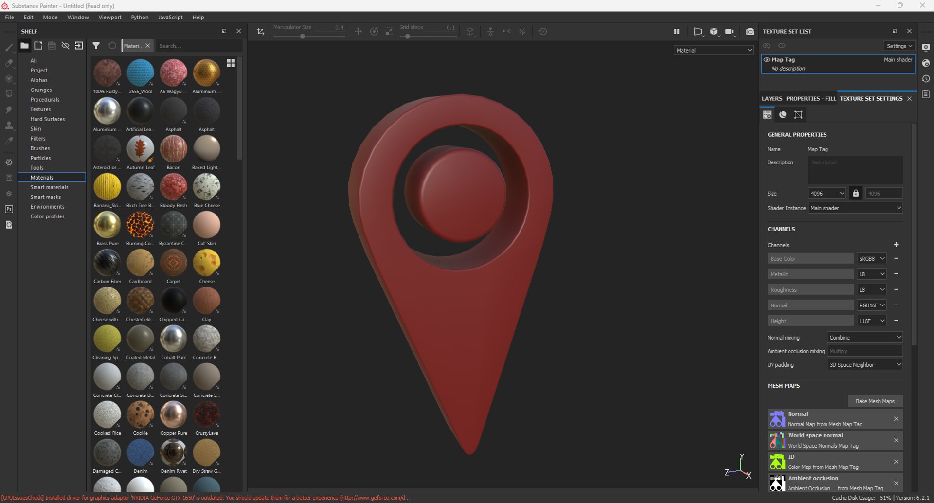 3D Map Tag Model - TurboSquid 2157154
