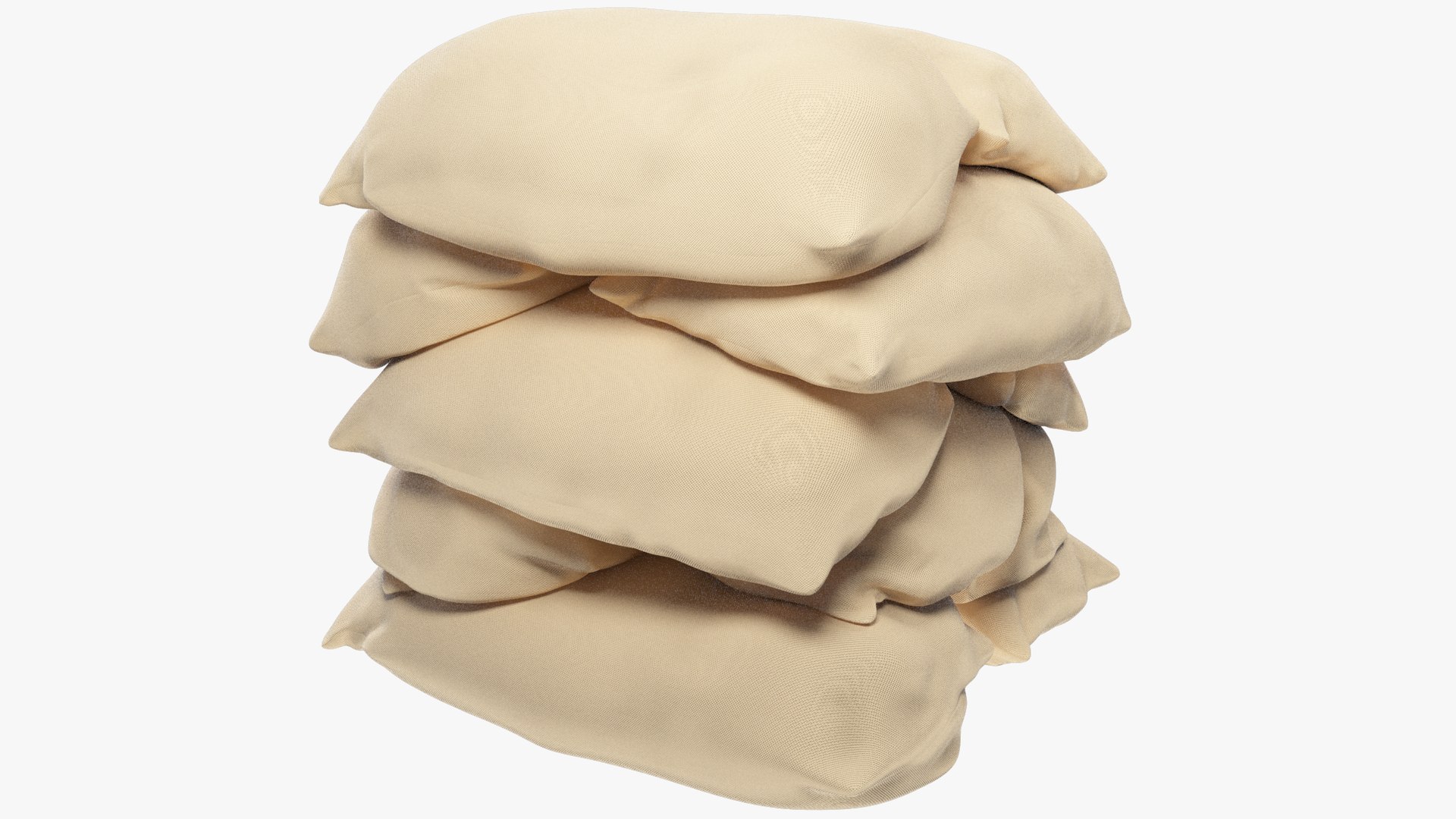 Sacks Stack V1 3D model - TurboSquid 2178595