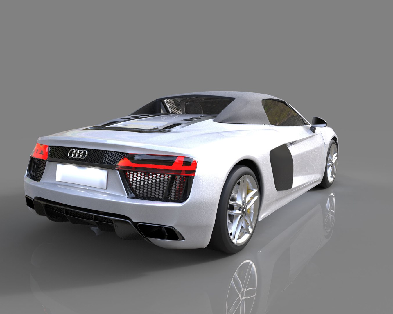 3D 2017 Generic R8 SportsCar - TurboSquid 1902745