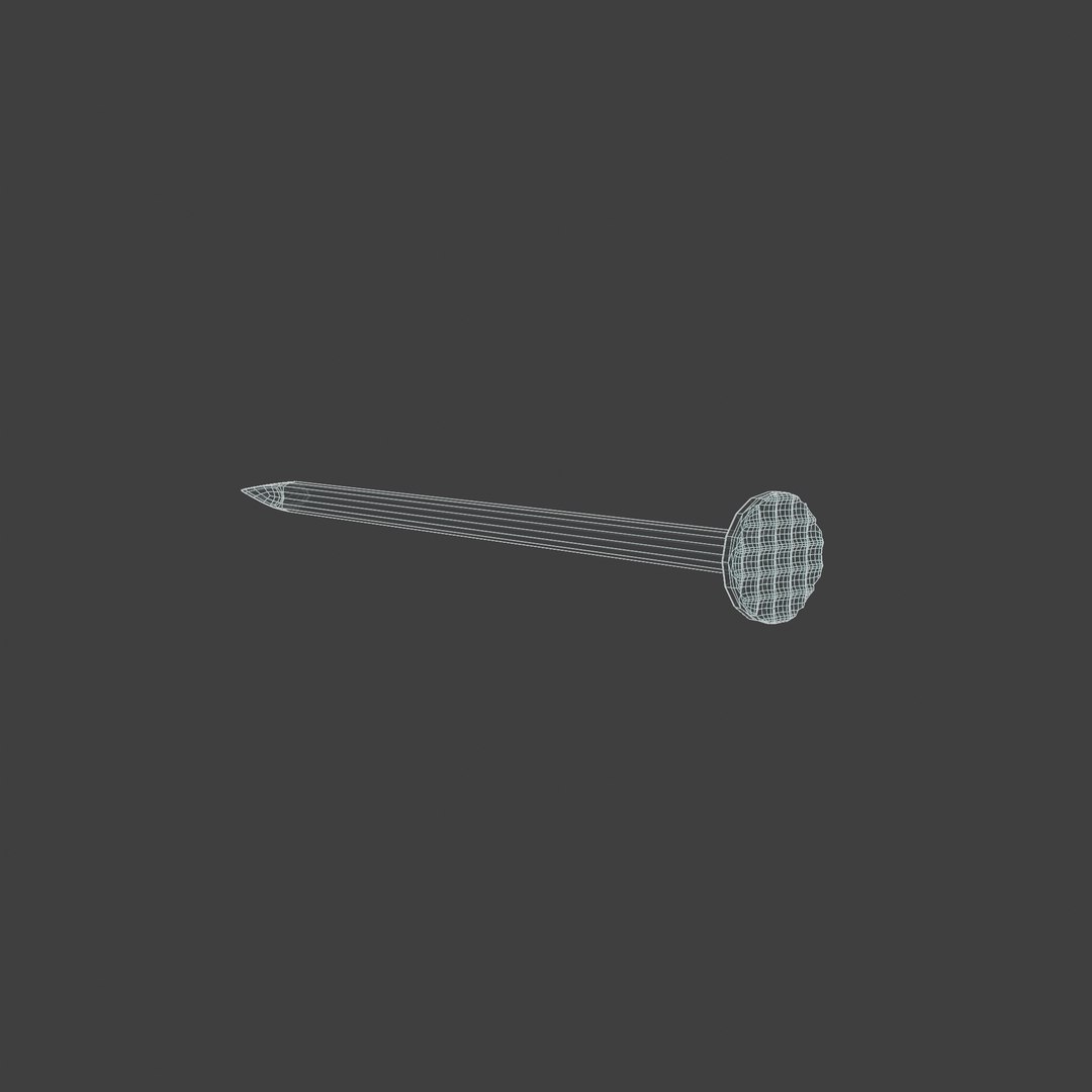 3D Rusty Nail Model - TurboSquid 1812615