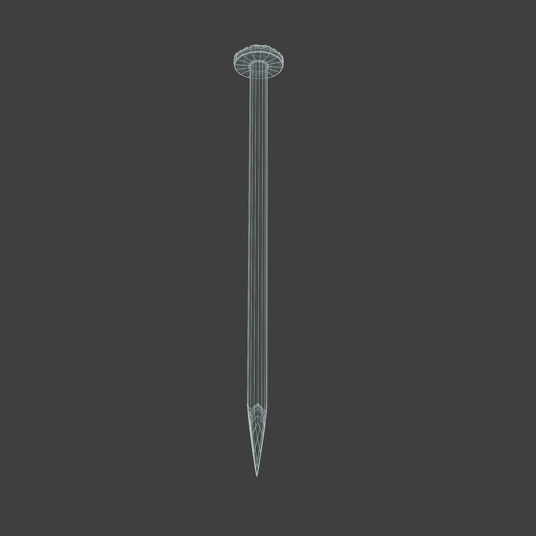 3D Rusty Nail Model - TurboSquid 1812615