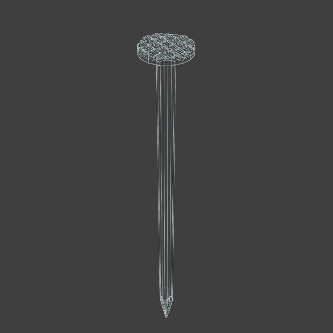 3D Rusty Nail Model - TurboSquid 1812615