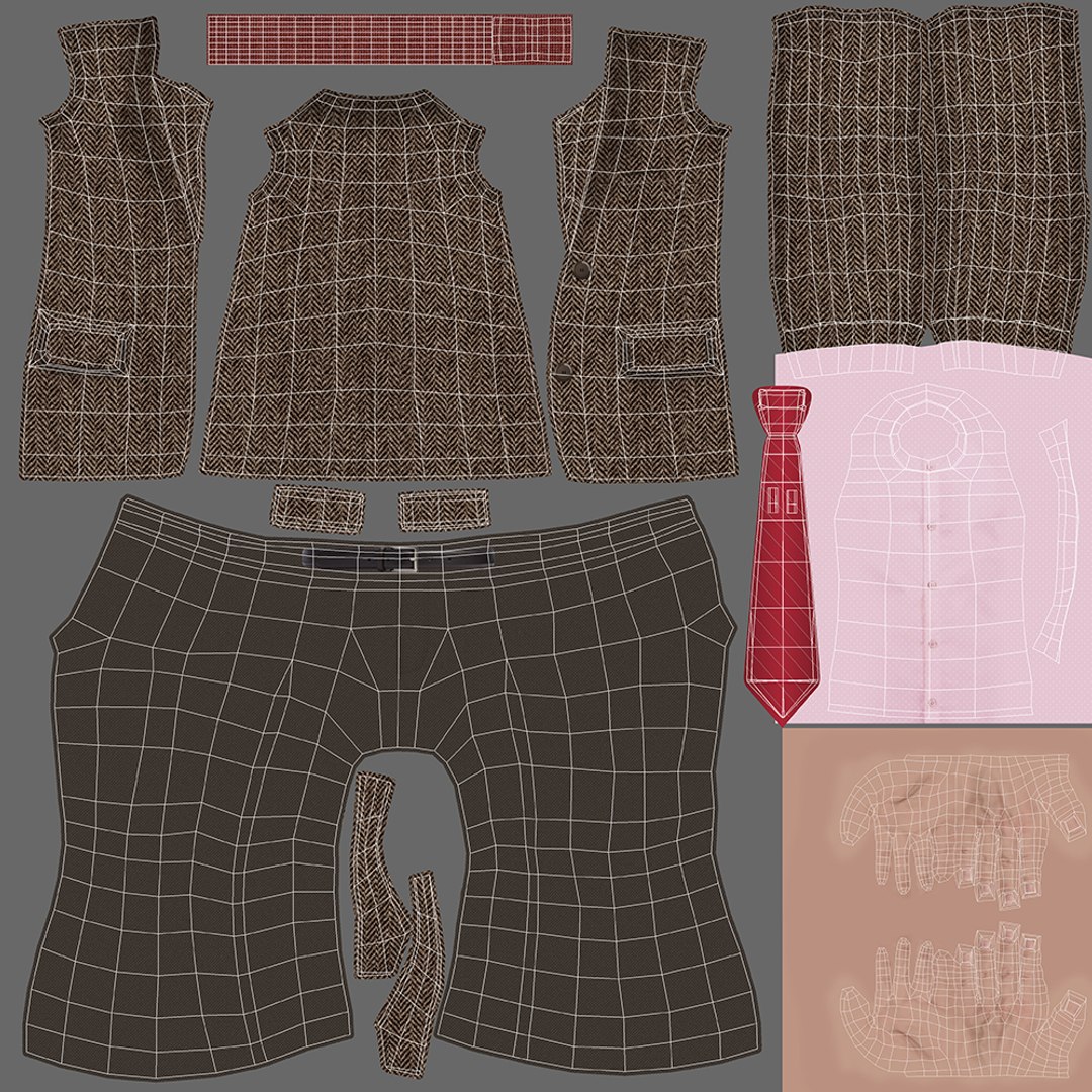 Cartoon Professor 3D Model - TurboSquid 1952579