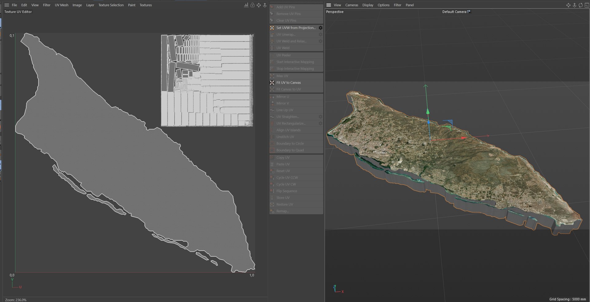 Aruba Terrain Map Model - TurboSquid 2335431