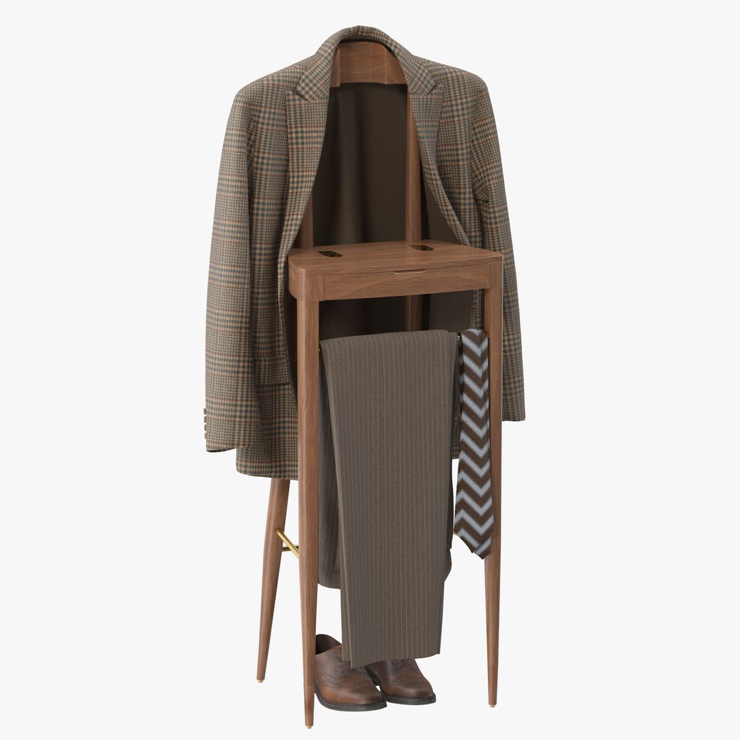 Clothing stand jacket 3D - TurboSquid 1685736