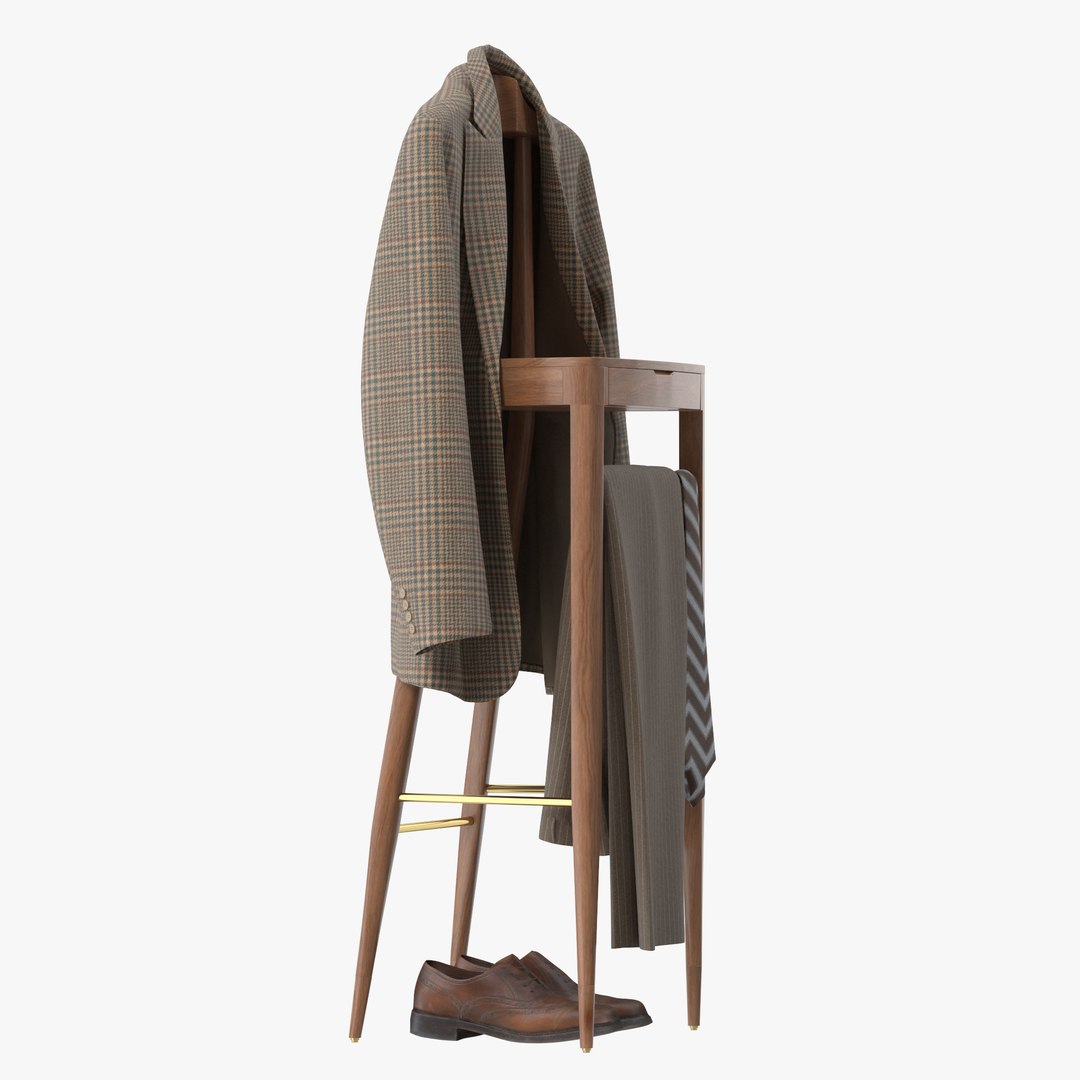 Clothing stand jacket 3D - TurboSquid 1685736
