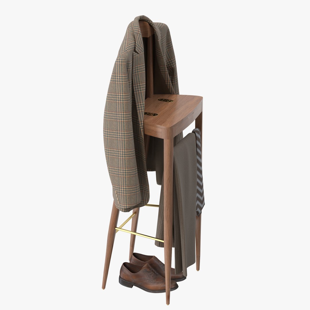 Clothing stand jacket 3D - TurboSquid 1685736