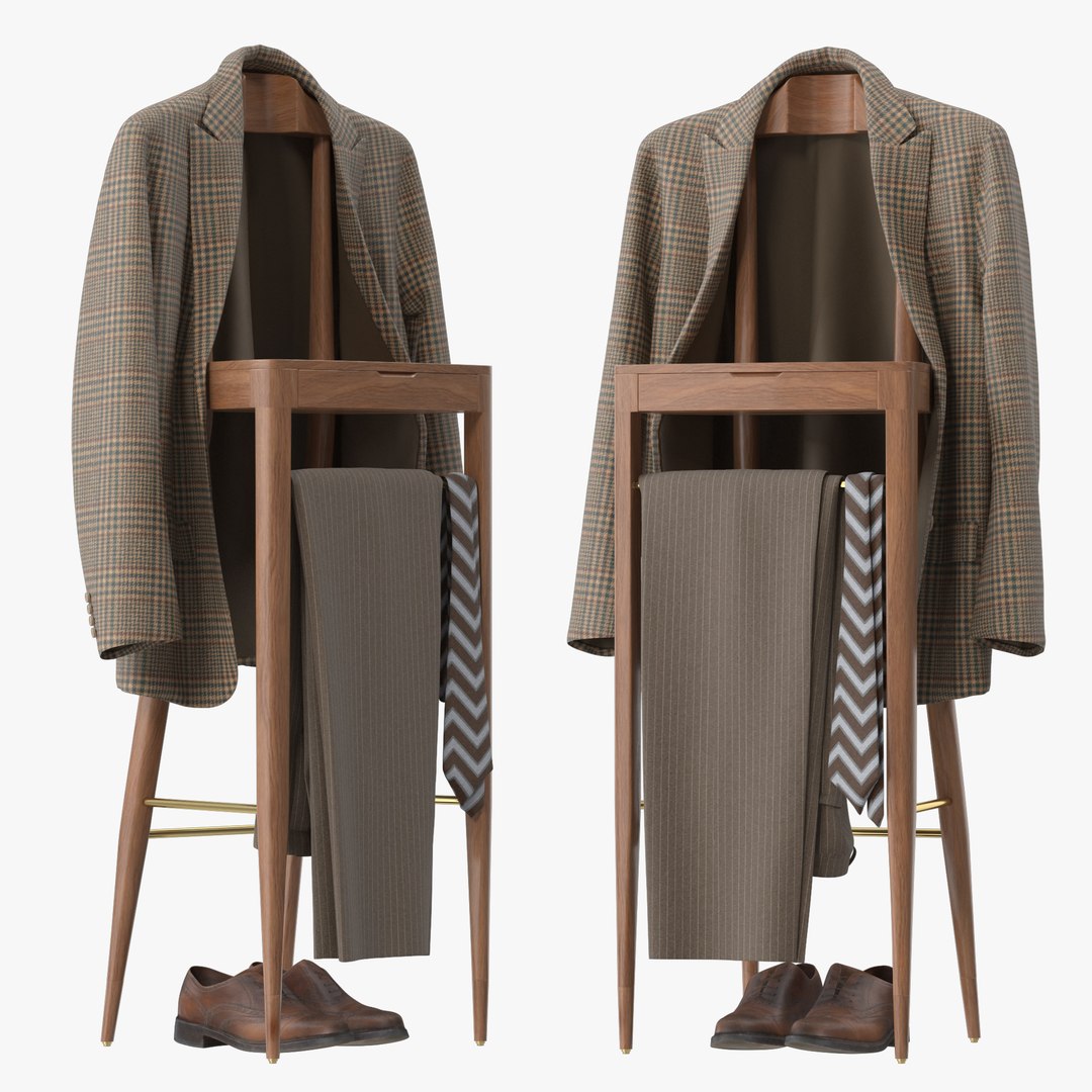 Clothing stand jacket 3D - TurboSquid 1685736
