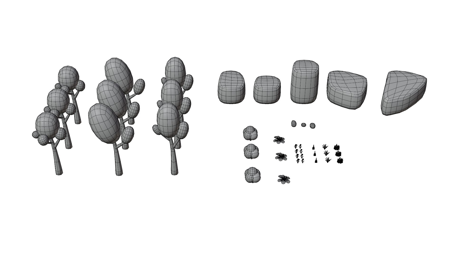 Stylized Low-Poly Environment Pack 3D Model - TurboSquid 1965060