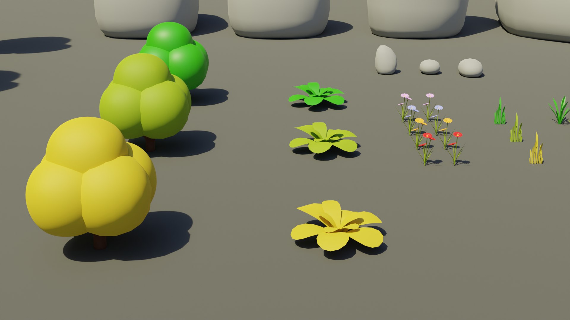 Stylized Low-Poly Environment Pack 3D Model - TurboSquid 1965060