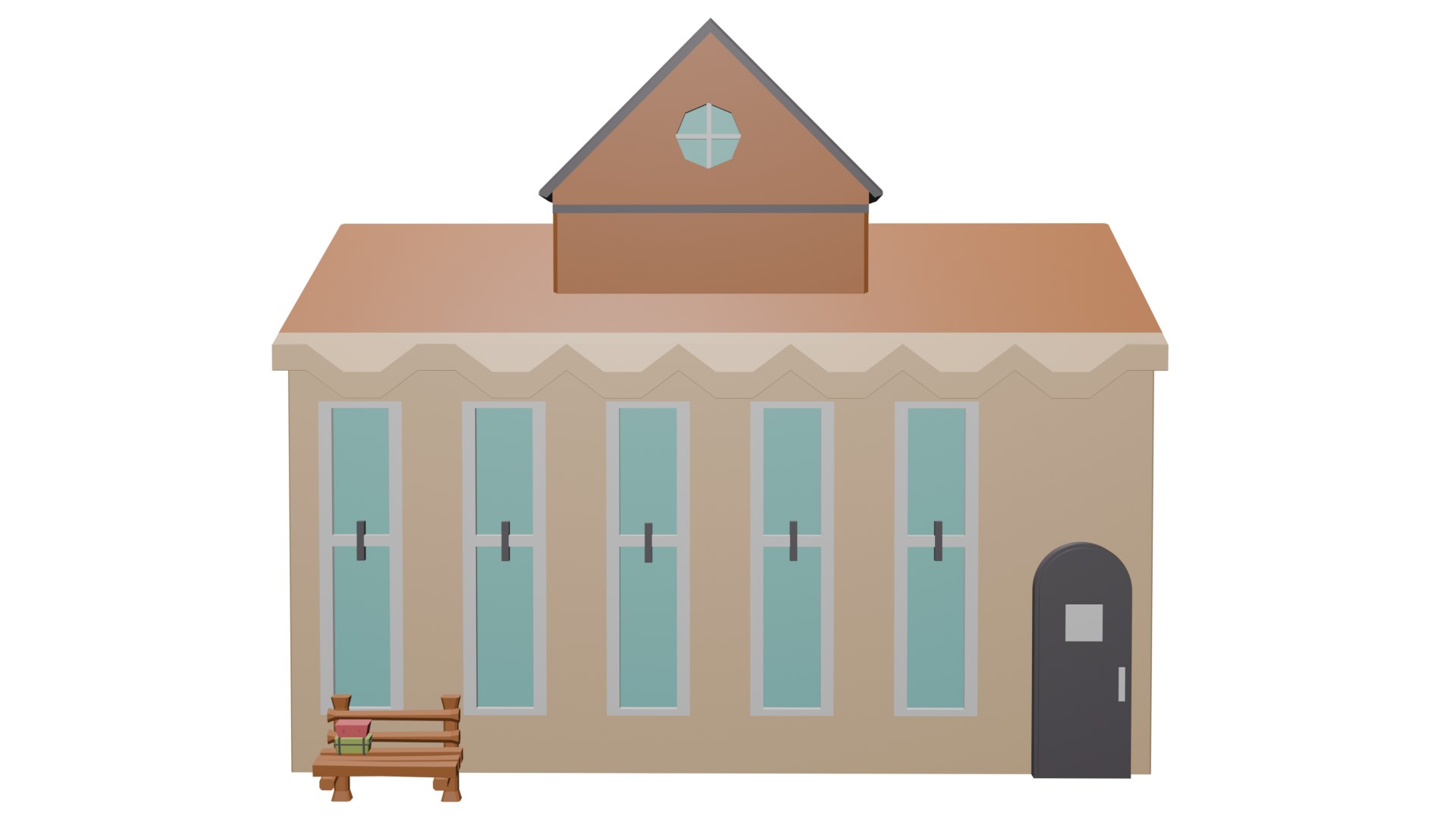 Stylized House 4 3D Model - TurboSquid 2286018