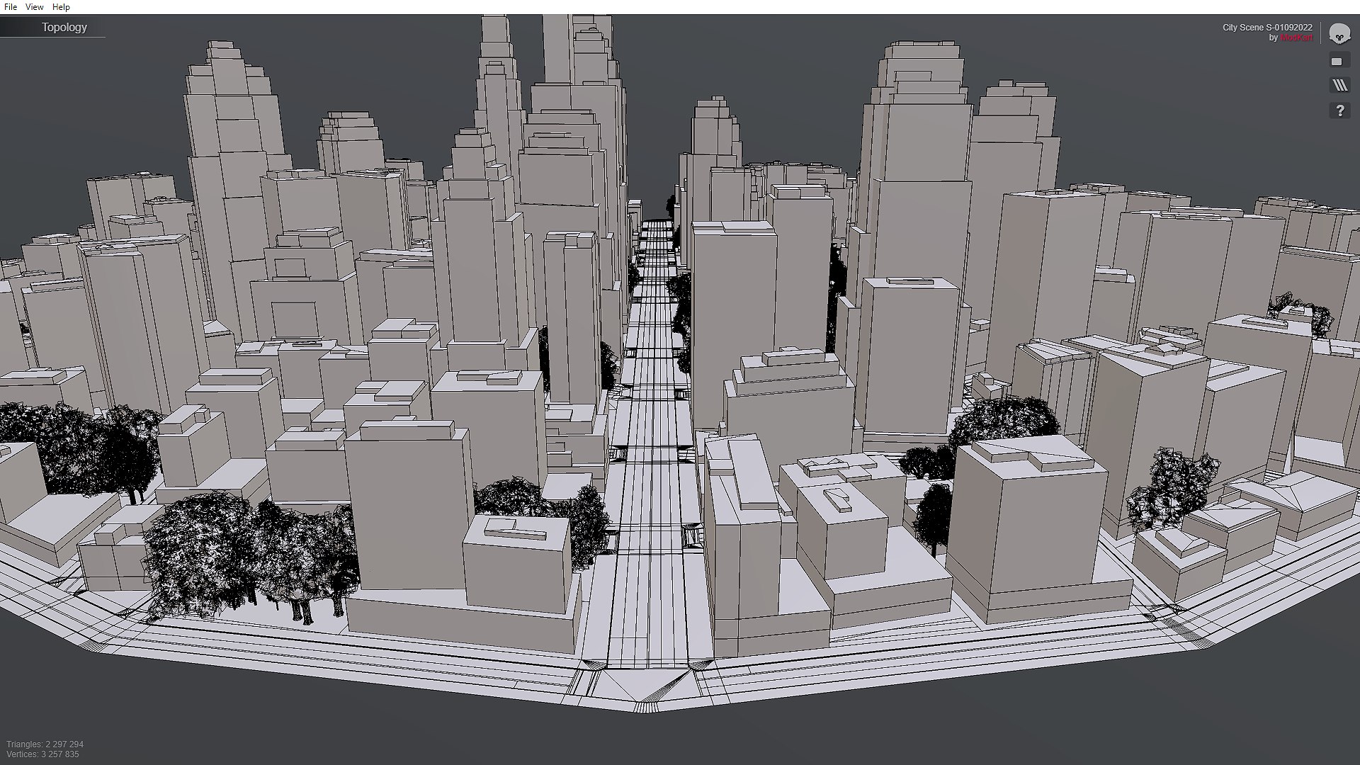 City Scene S-01092022 3D Model - TurboSquid 1953524