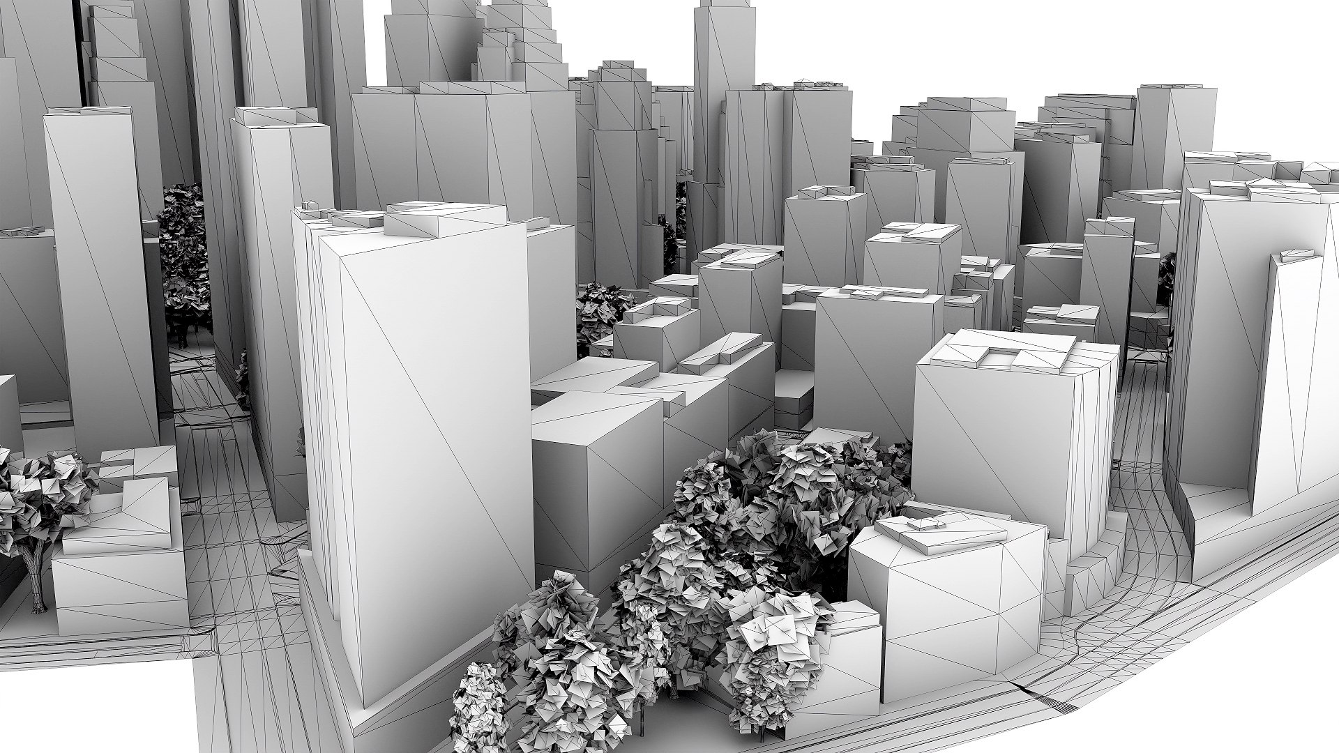 City Scene S-01092022 3D Model - TurboSquid 1953524