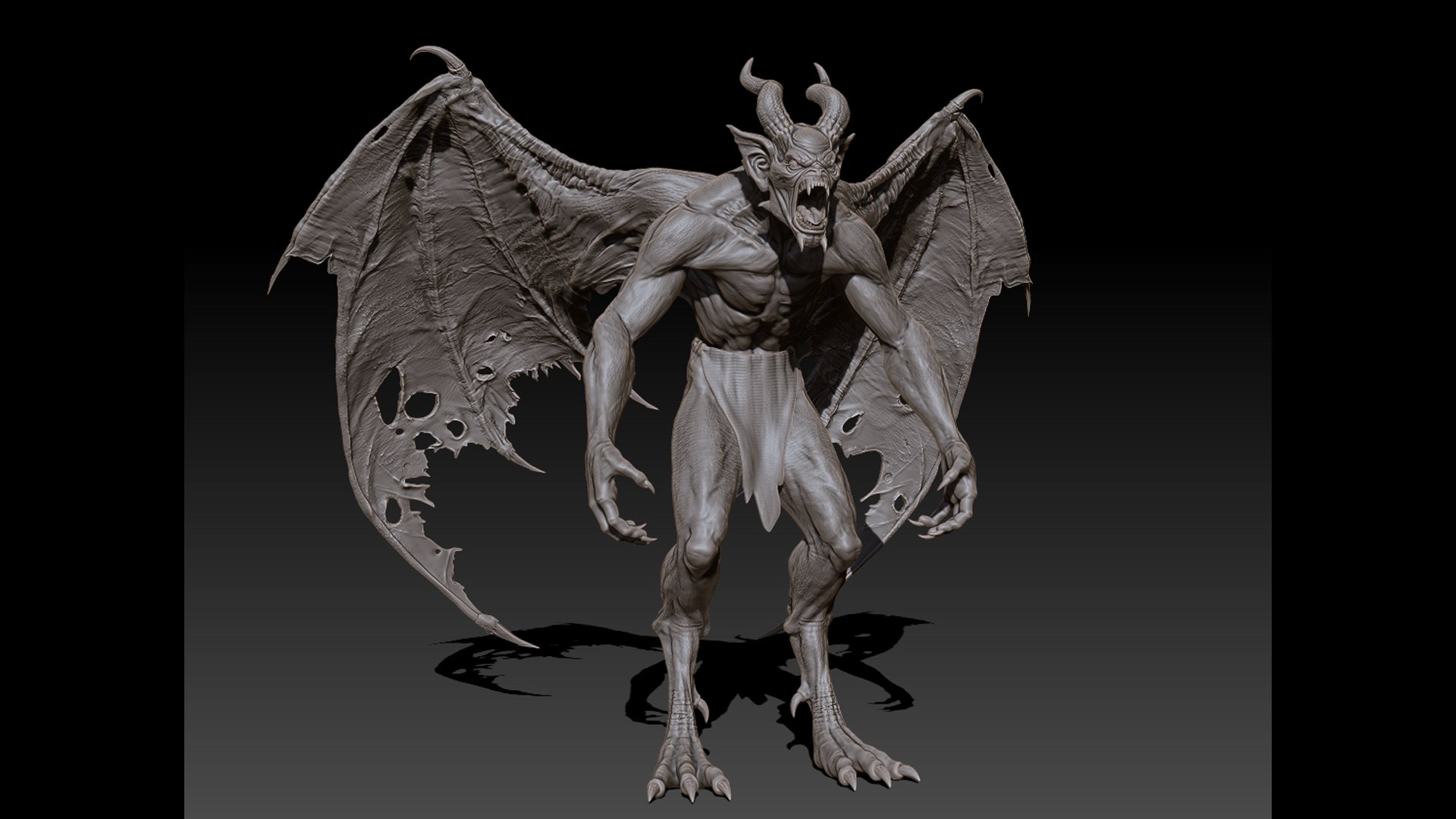 Vampire Demon 3D - TurboSquid 2516413