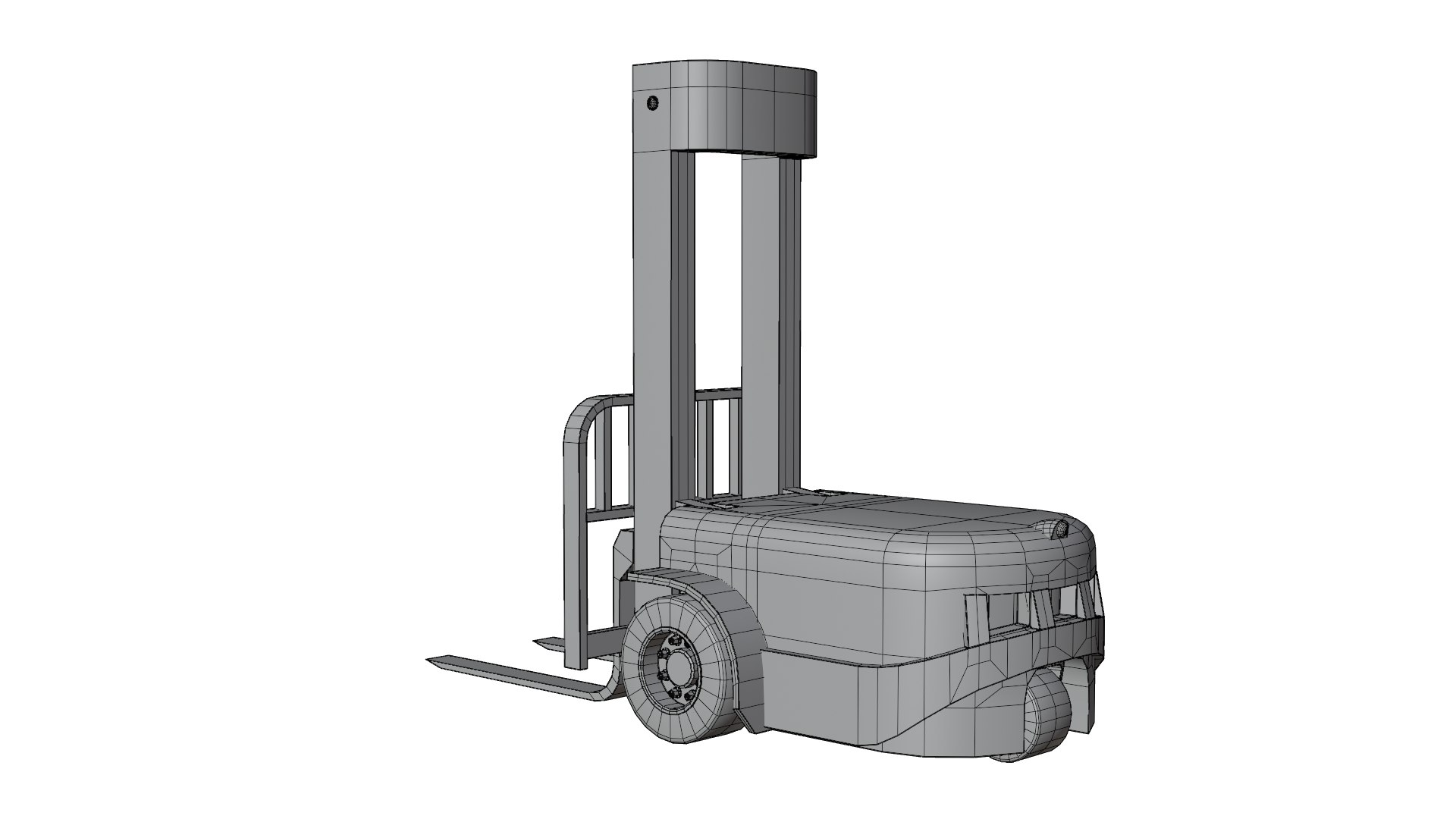 Robot Forklift 3D Model - TurboSquid 2056879