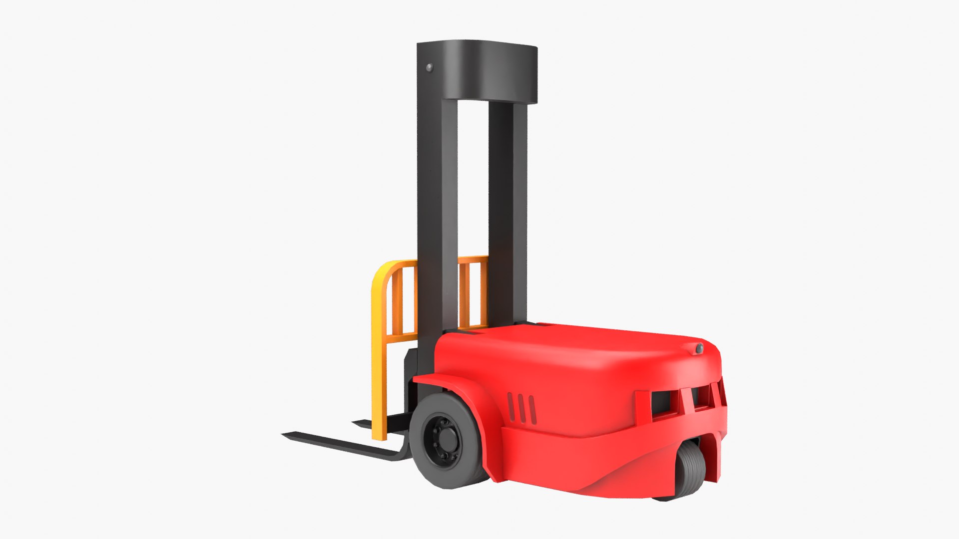 Robot Forklift 3D Model - TurboSquid 2056879
