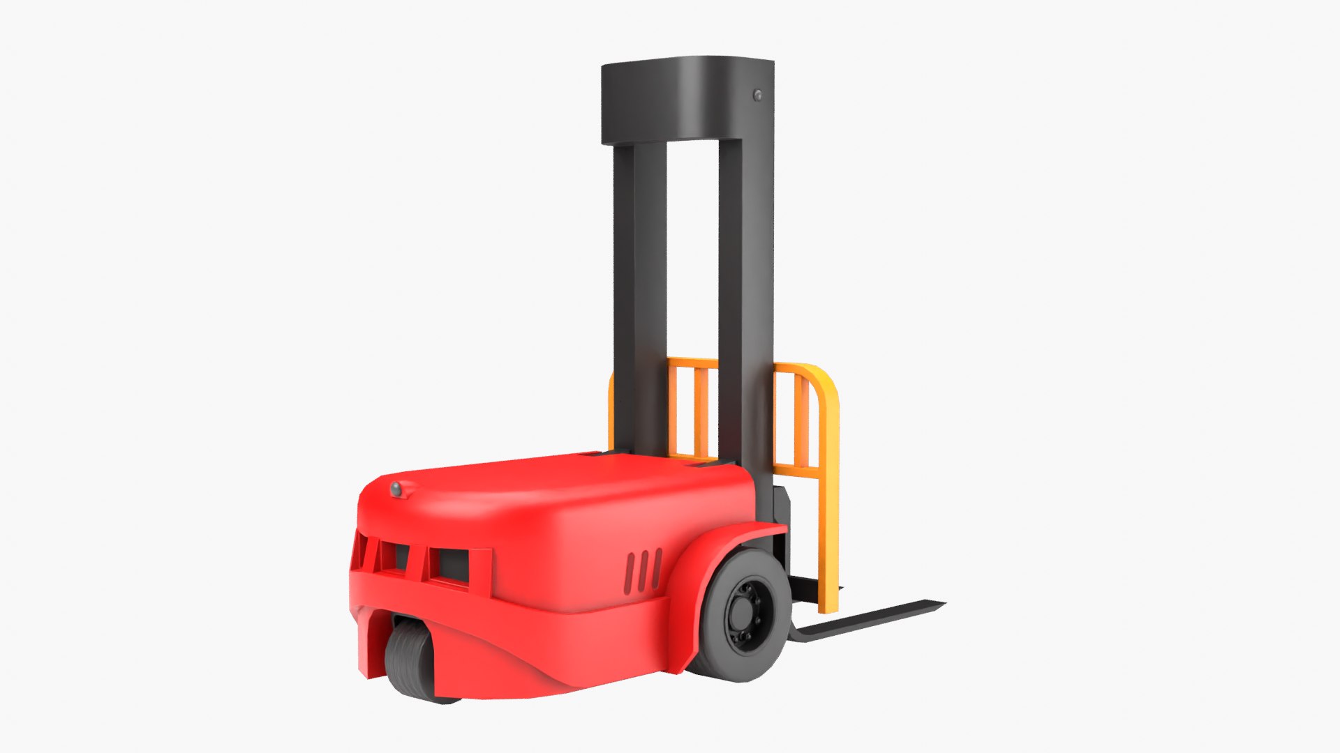 Robot Forklift 3D Model - TurboSquid 2056879