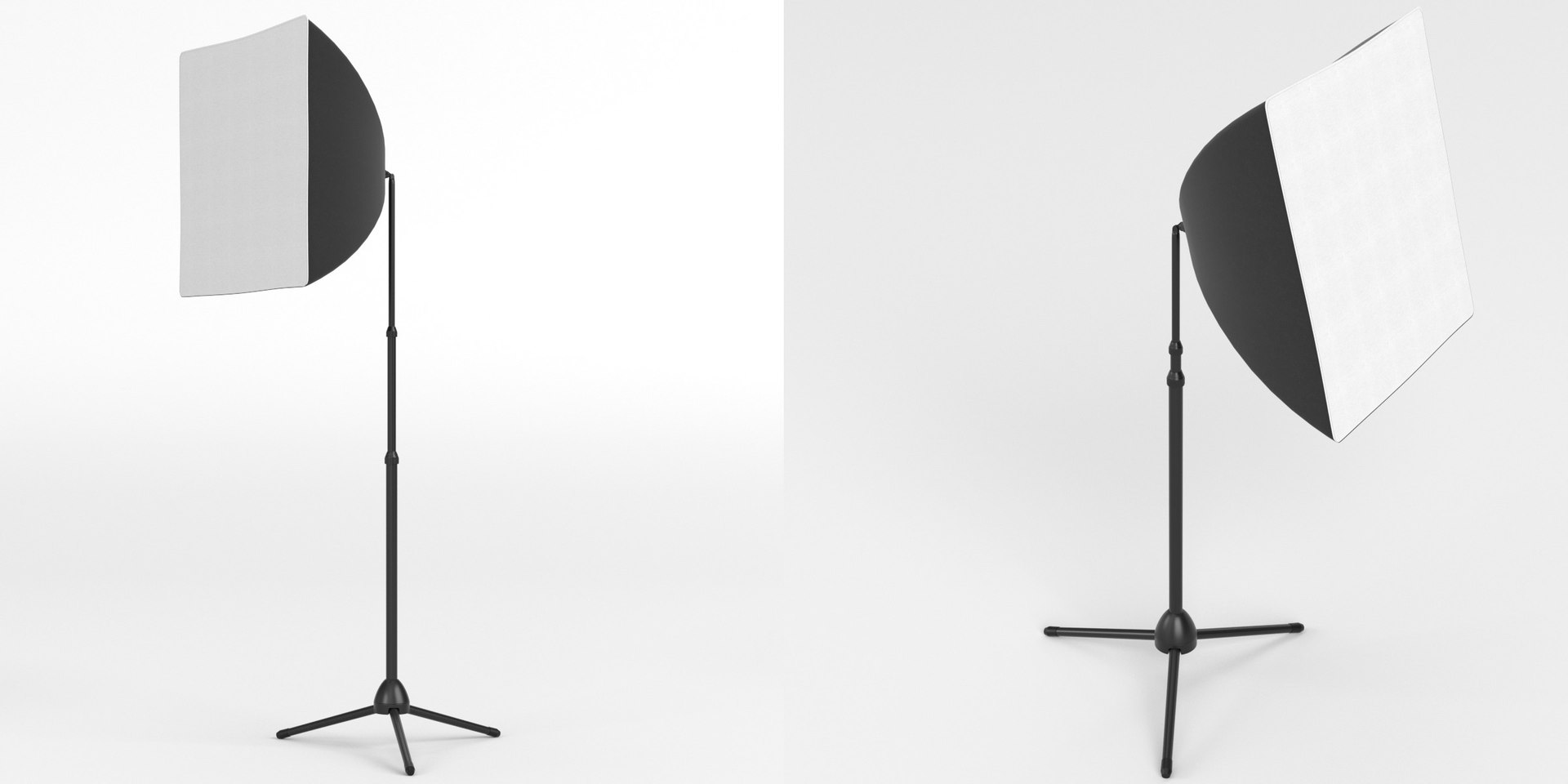 Softbox Lamp On Tripod 3D Model - TurboSquid 1815983