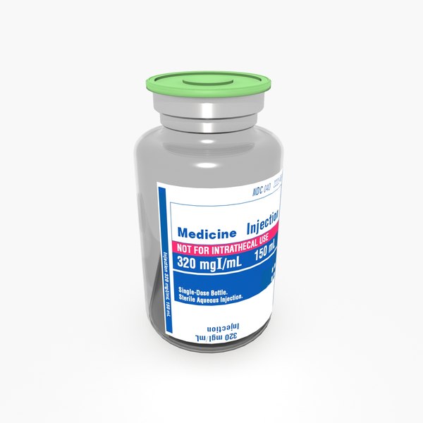 3d Medicine Bottle