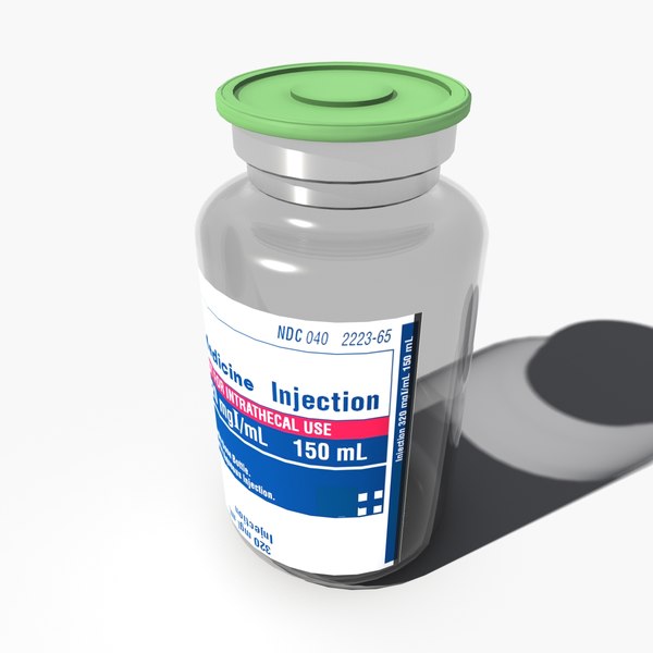 3d medicine bottle
