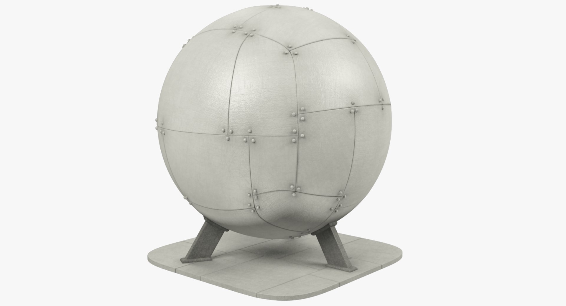 Spherical Satellite Dish 3D Model - TurboSquid 1207474