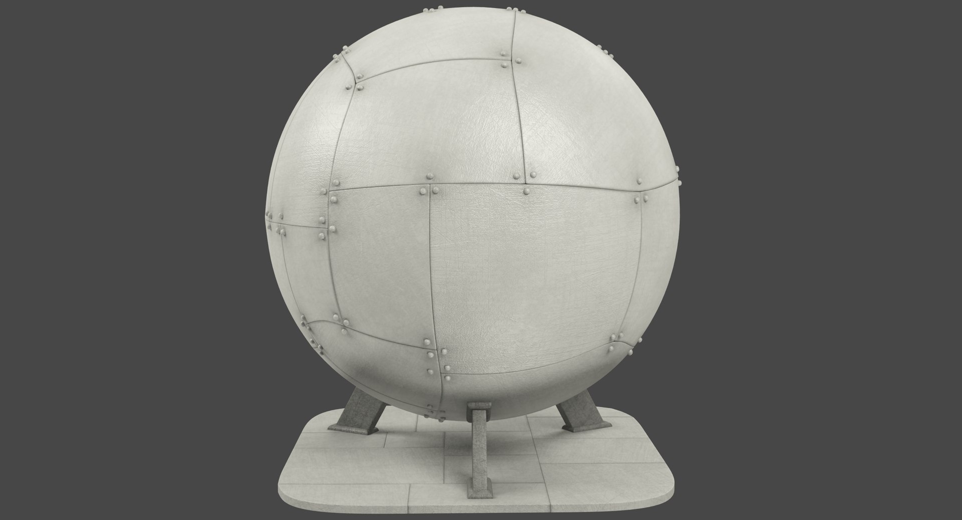 Spherical Satellite Dish 3D Model - TurboSquid 1207474