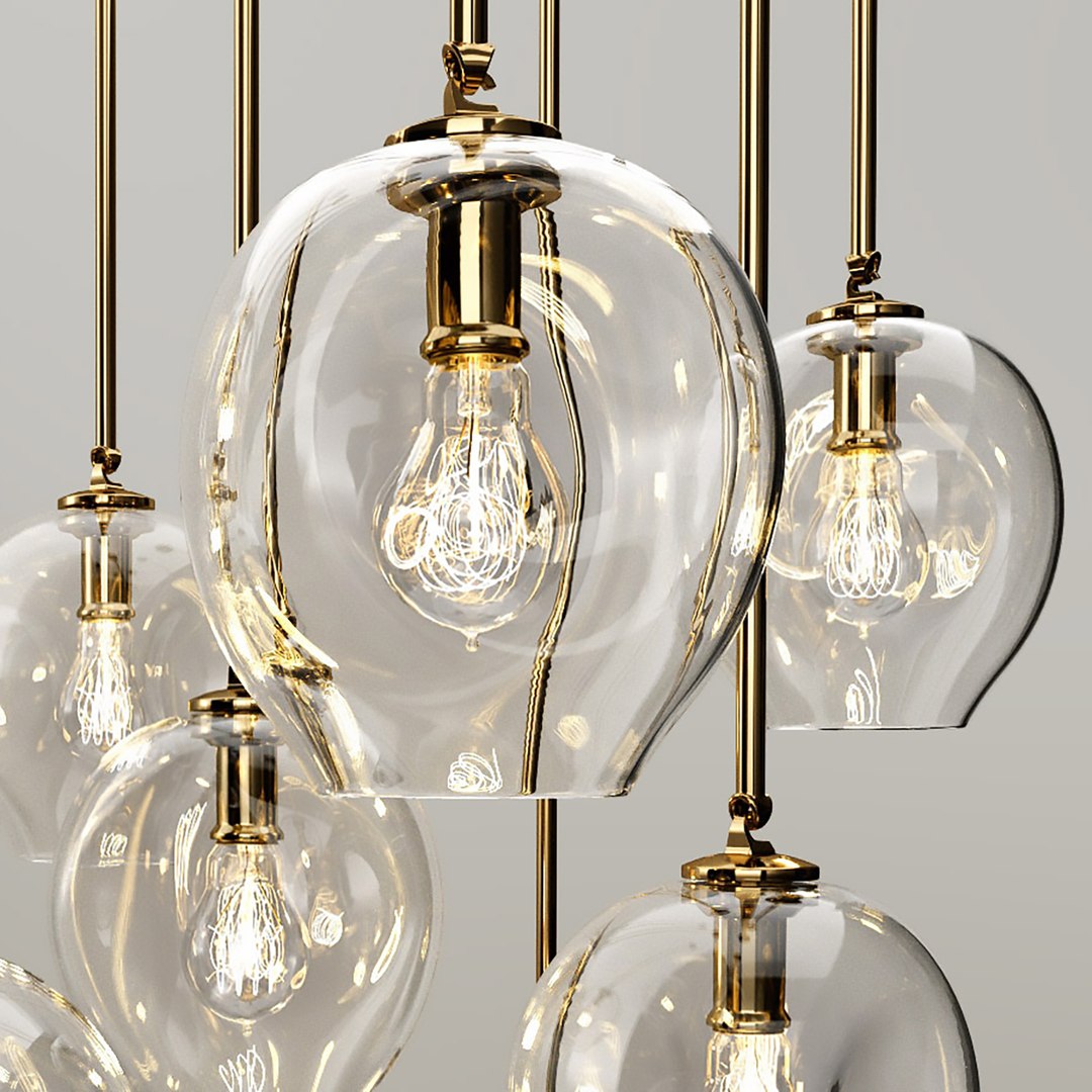 Branching Bubble 1 3D - TurboSquid 1504021