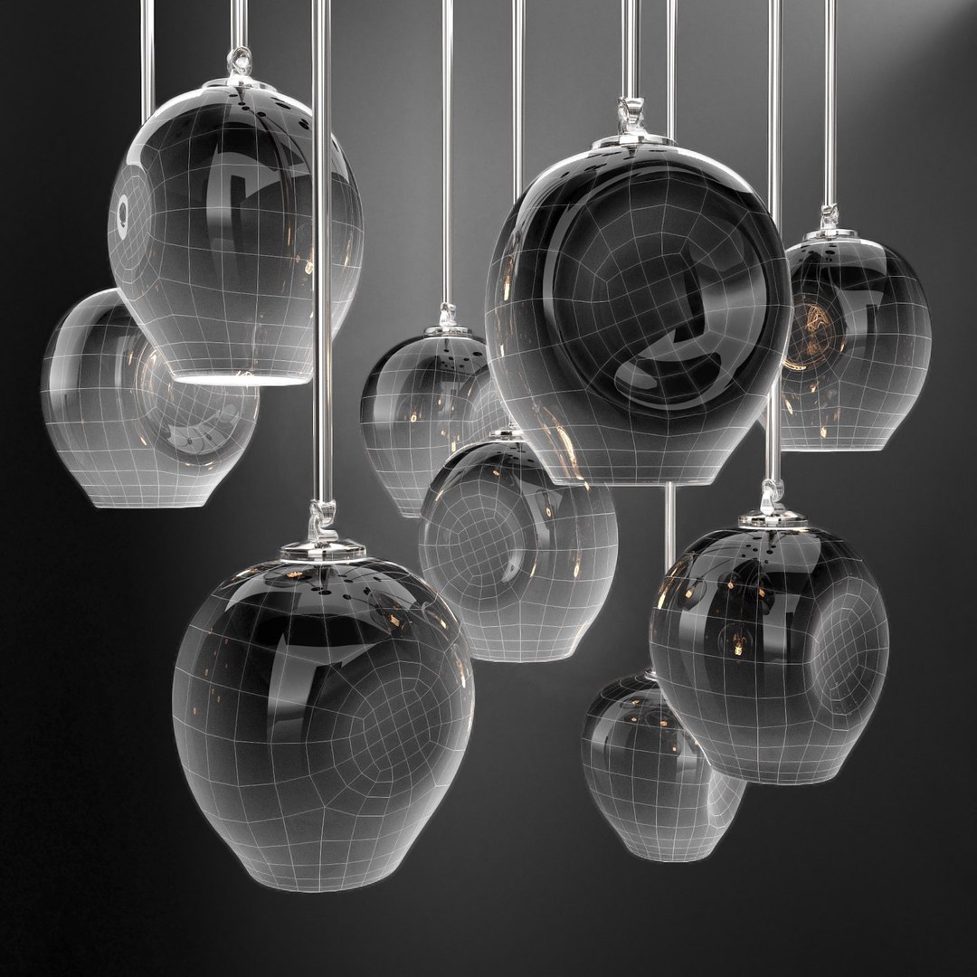 Branching Bubble 1 3D - TurboSquid 1504021