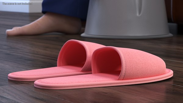 3D model Home Slippers Collection - TurboSquid 1982000