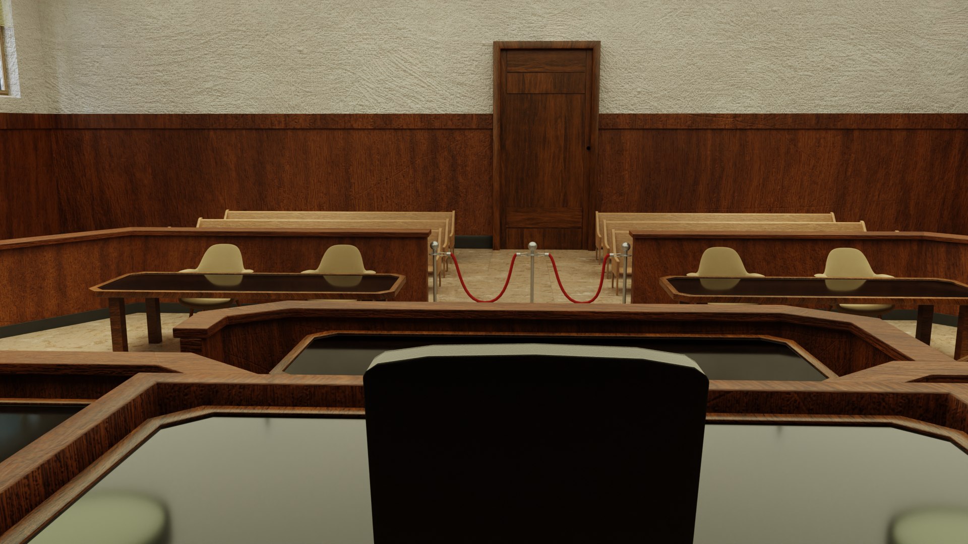Court Room 3D Model - TurboSquid 2007932