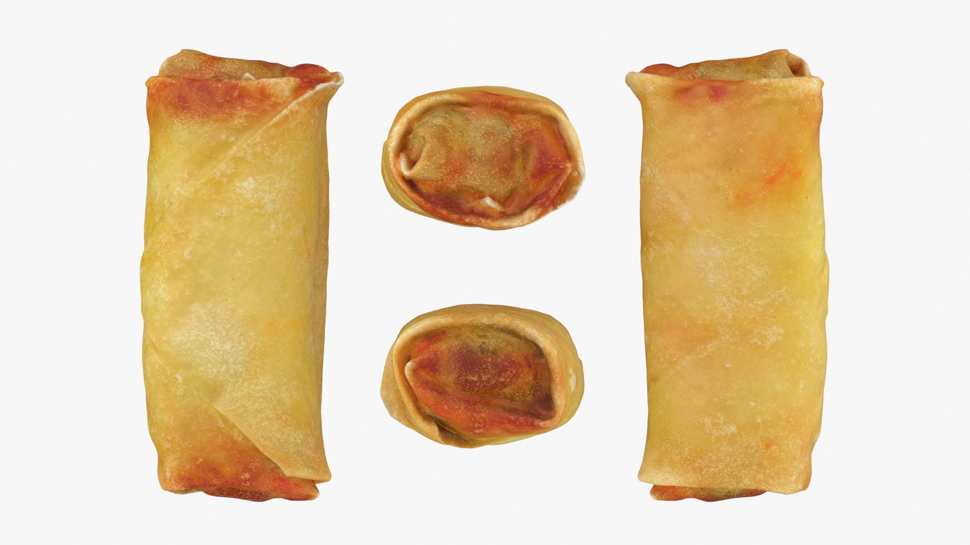 Spring Roll 02 3D - TurboSquid 2160051