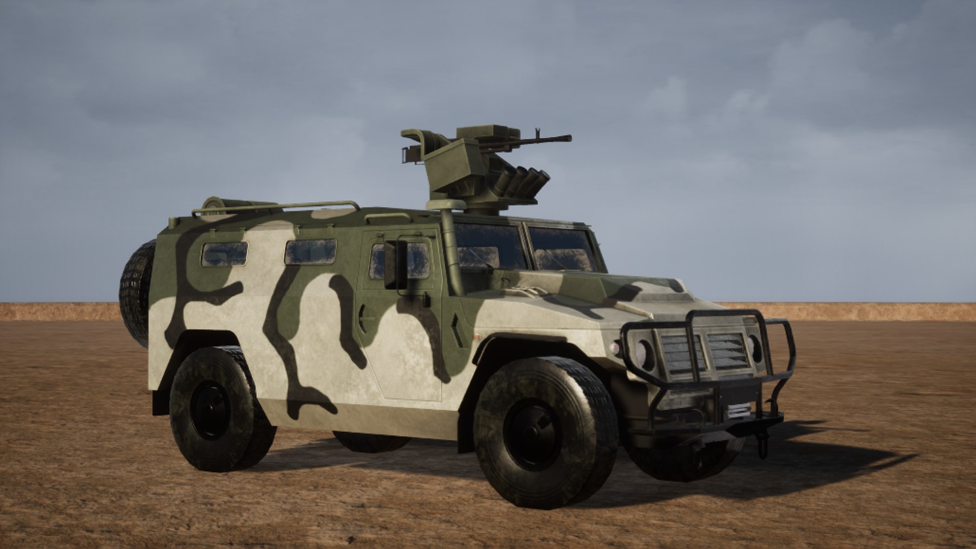 Tigr Tiger Russian Military Vehicle 3D Model - TurboSquid 2306231