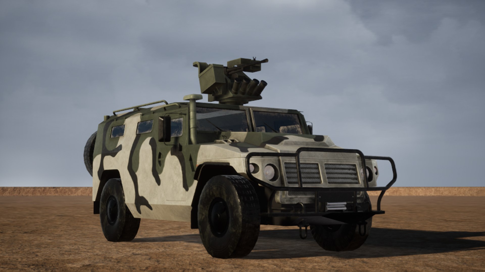 Tigr Tiger Russian Military Vehicle 3D Model - TurboSquid 2306231