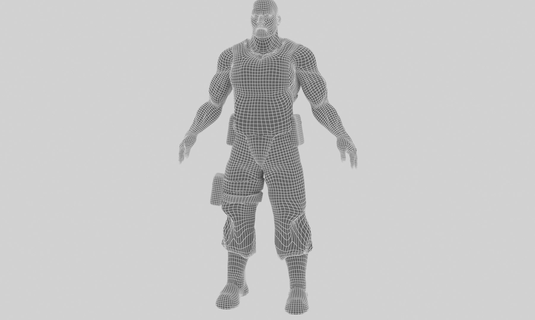 Commando Model - TurboSquid 1462987