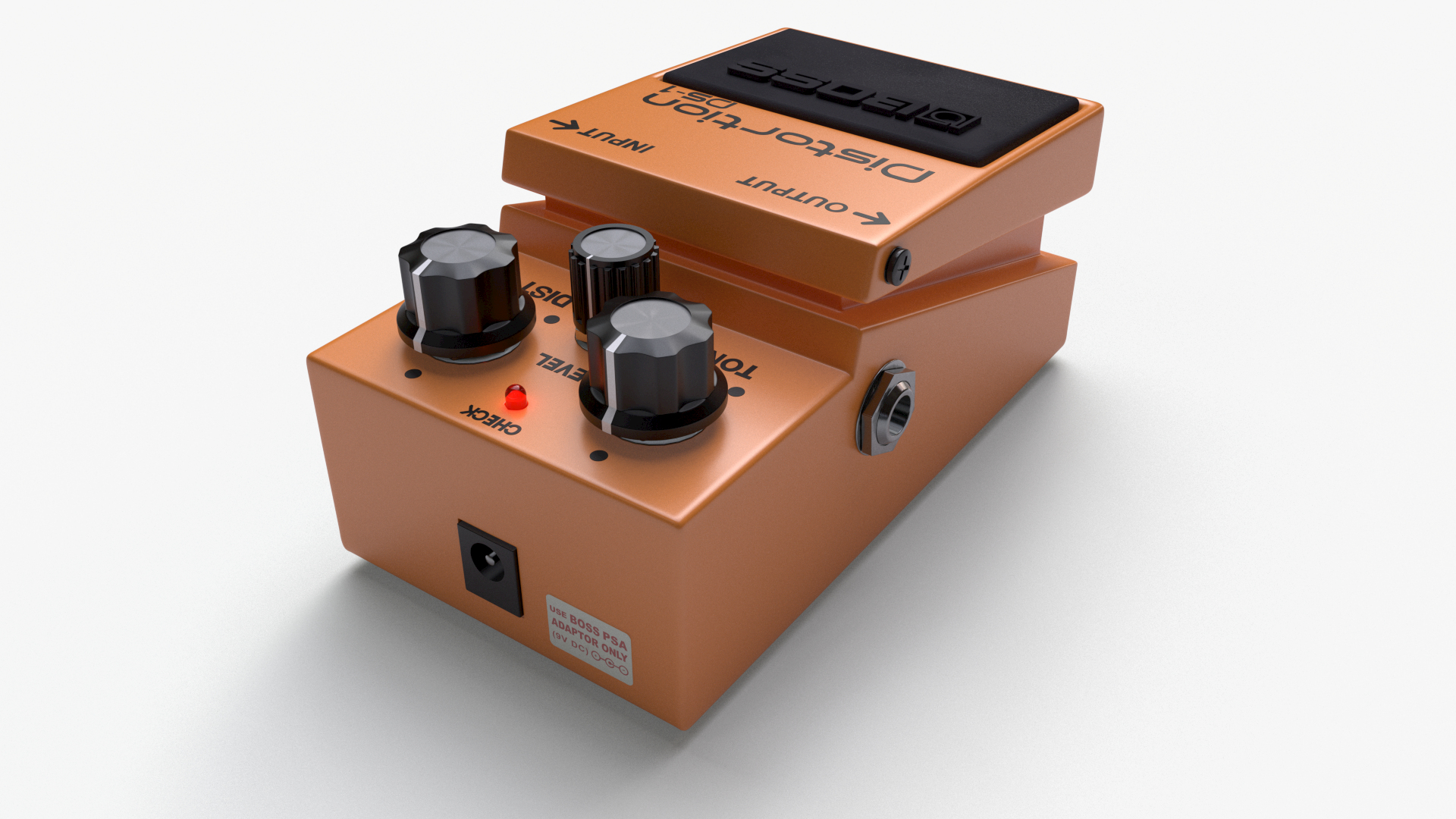 Boss Guitar Fx 3D Model - TurboSquid 1651127