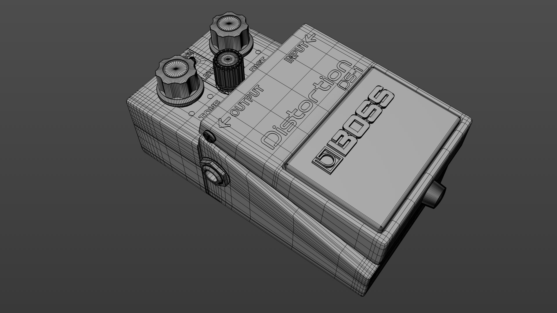 Boss Guitar Fx 3D Model - TurboSquid 1651127