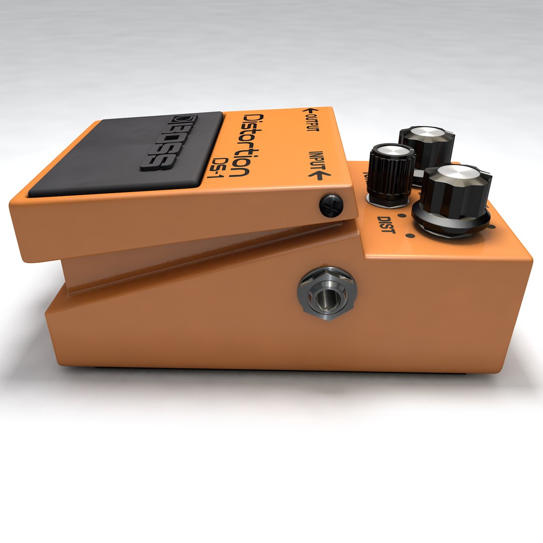 Boss Guitar Fx 3D Model - TurboSquid 1651127