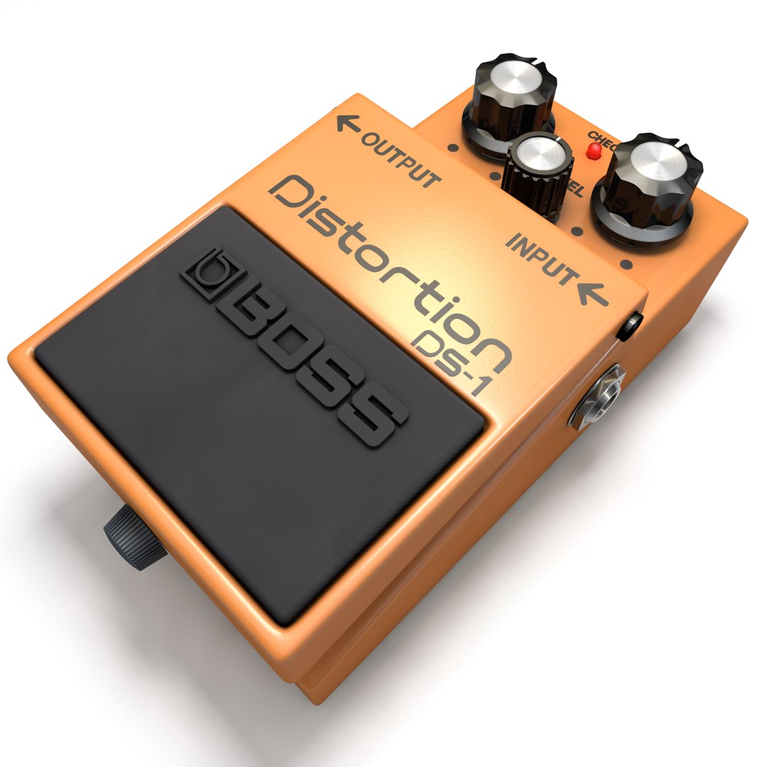 Boss Guitar Fx 3D Model - TurboSquid 1651127